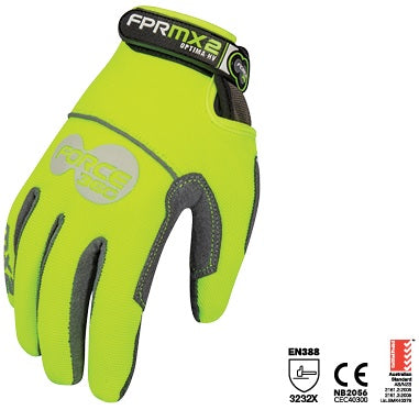 MX2 Optima HiVis Mechanics Glove – Workboot Warehouse