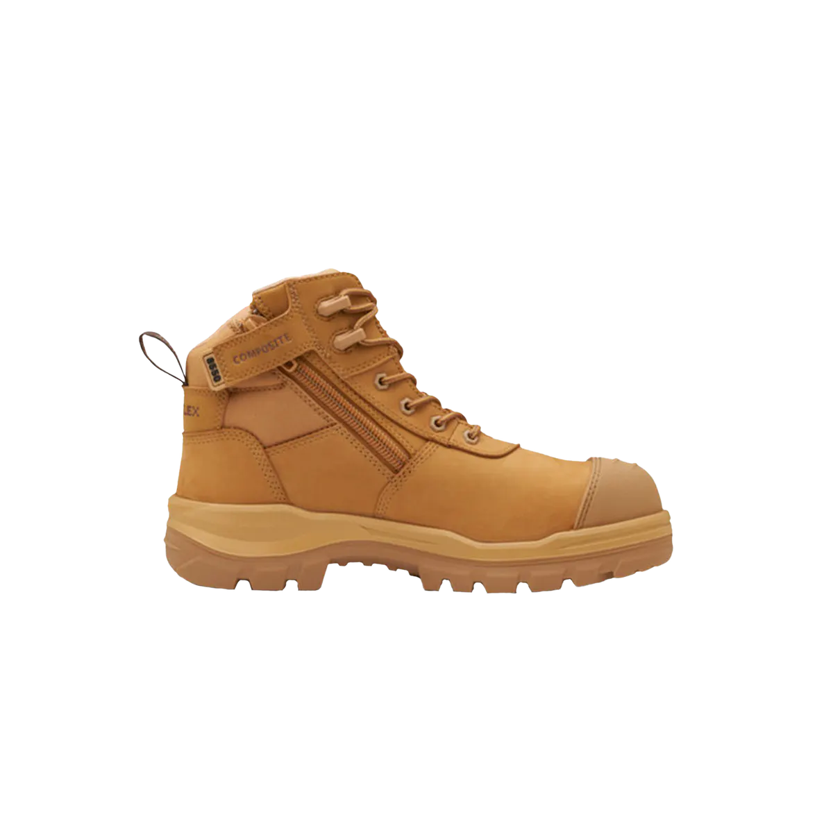 Blundstone Rotoflex Nubuck Zip/Lace Safety Boot - 8550 – Workboot Warehouse