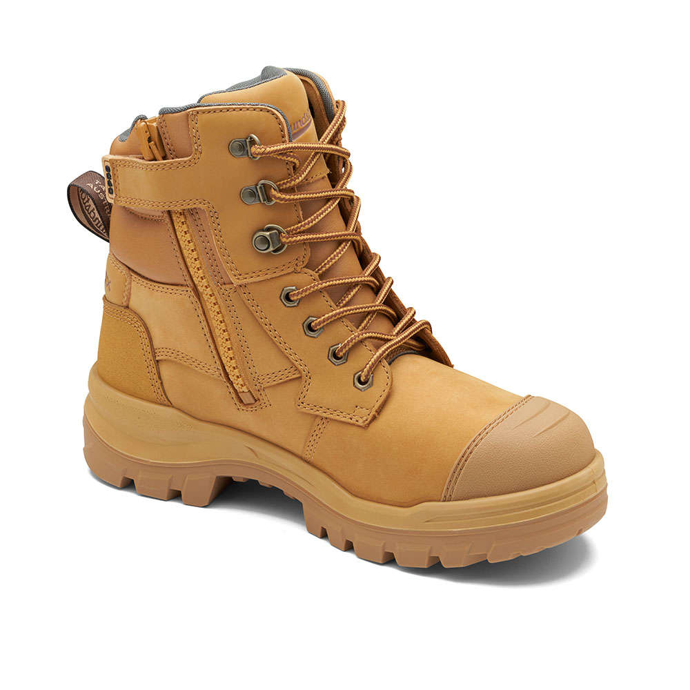 Blundstone RotoFlex Nubuck Zip/Lace Safety Boot - 8060 – Workboot Warehouse