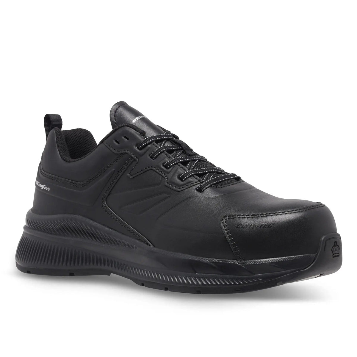King Gee HyperTec Lace Up Leather Safety Shoe - K26495 – Workboot Warehouse