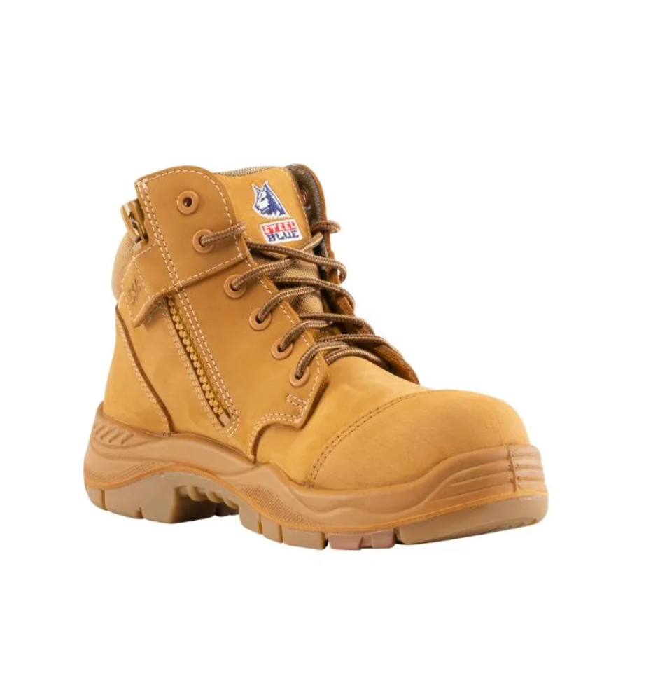 Steel Blue Parkes Zip/Lace Composite Safety Boot - 317538 – Workboot ...