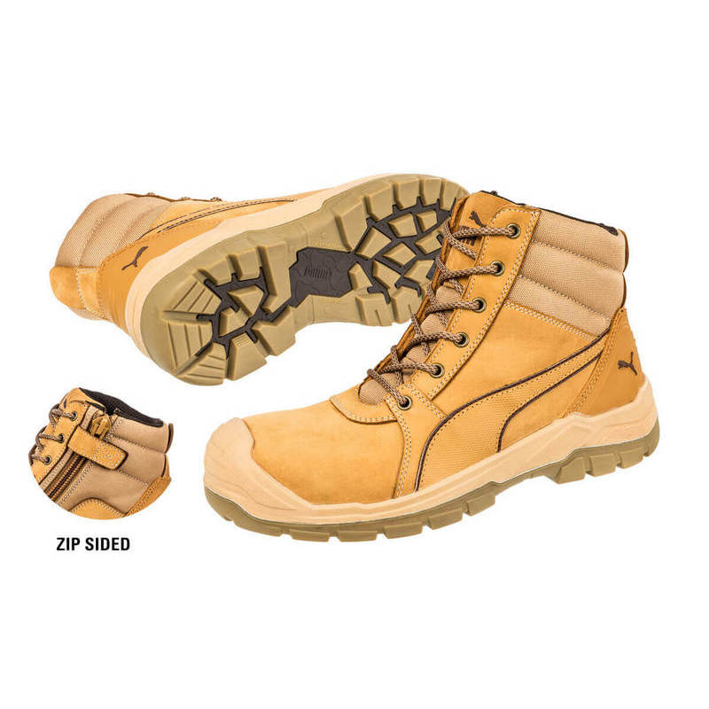 Puma Tornado Zip Safety Boot - 630787 – Workboot Warehouse